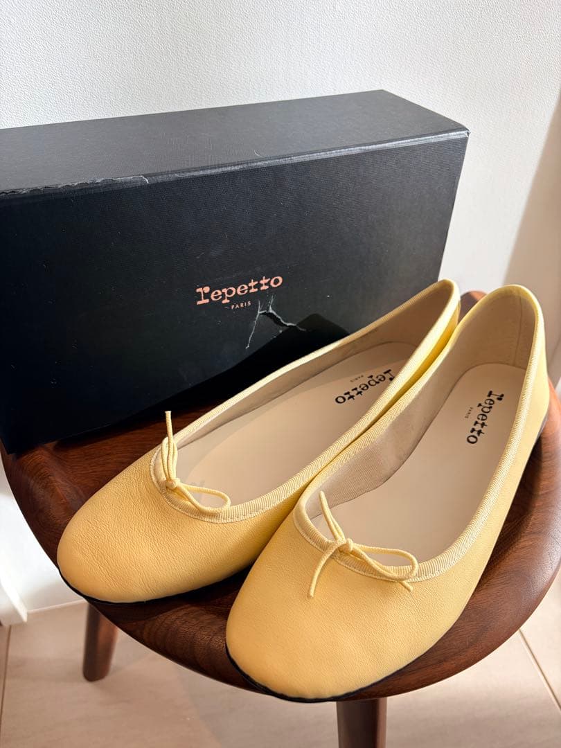 Repetto レペット Cendrillon レモンイエロー