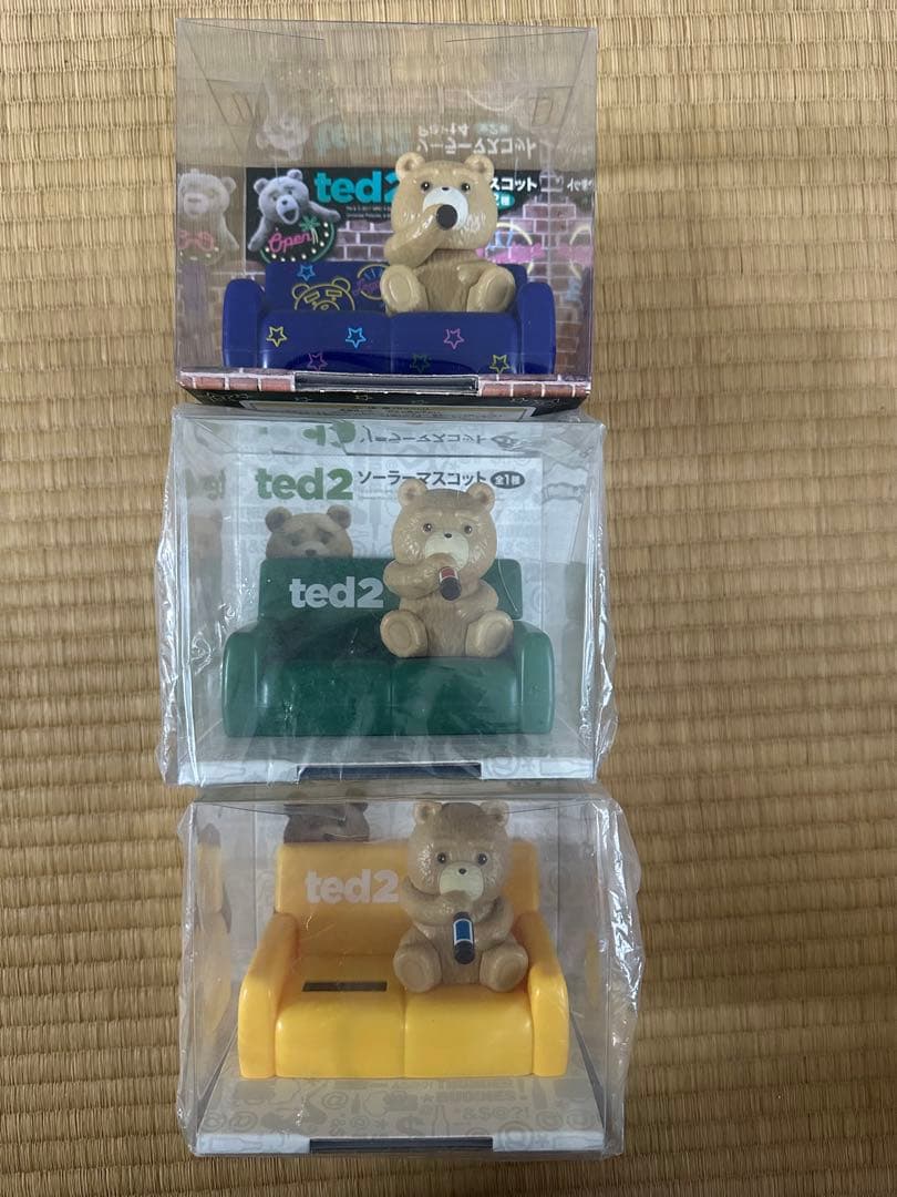 ted2 ソーラーマスコット　3セット