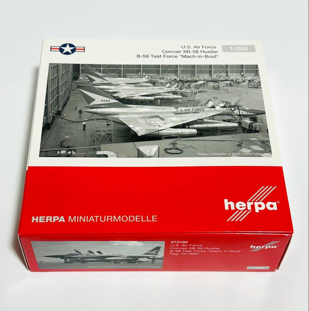 航空機・ヘリコプター HERPA 1/200 Convair XB-58 Hustler