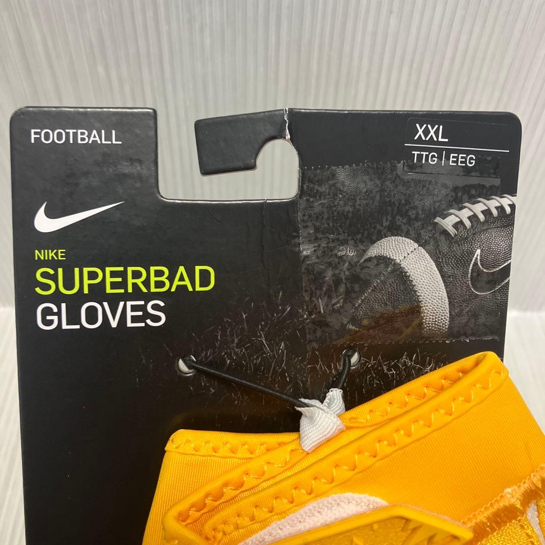 送料無料 新品 NIKE アメフト SUPERBAD GLOVES XXL