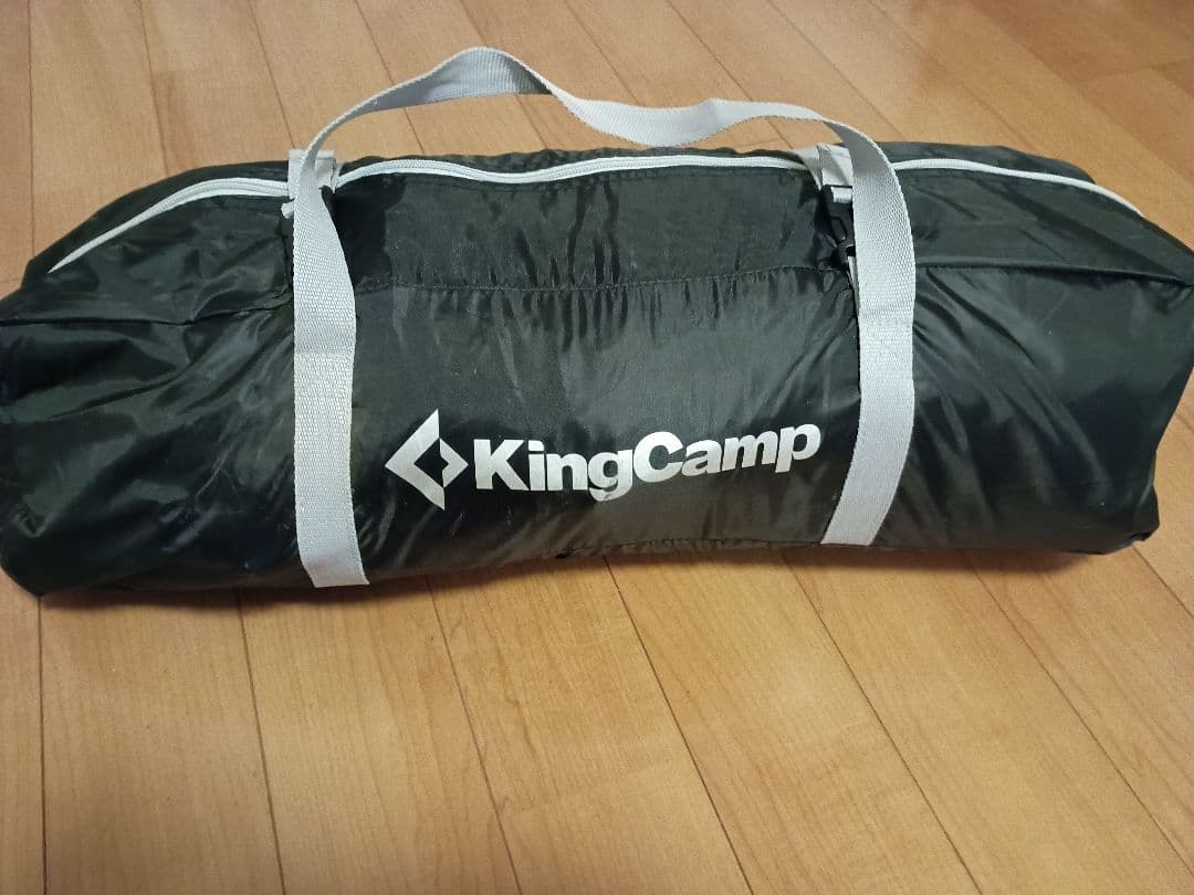 KingCamp着替えテントシャワーテントソーラーシャワーバック付【使用頻度小】