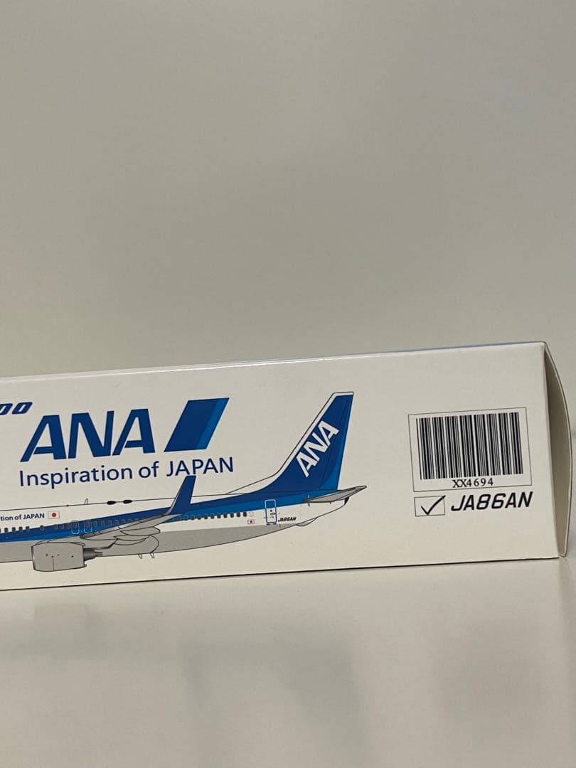 航空機・ヘリコプター JC wings ANA B737-800 JA86AN 1/400