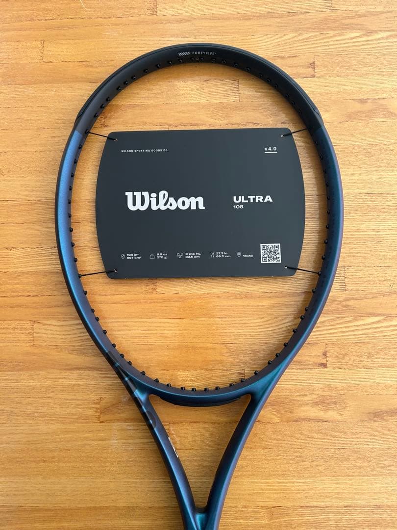Wilson ULTRA 108 V4.0テニスラケット