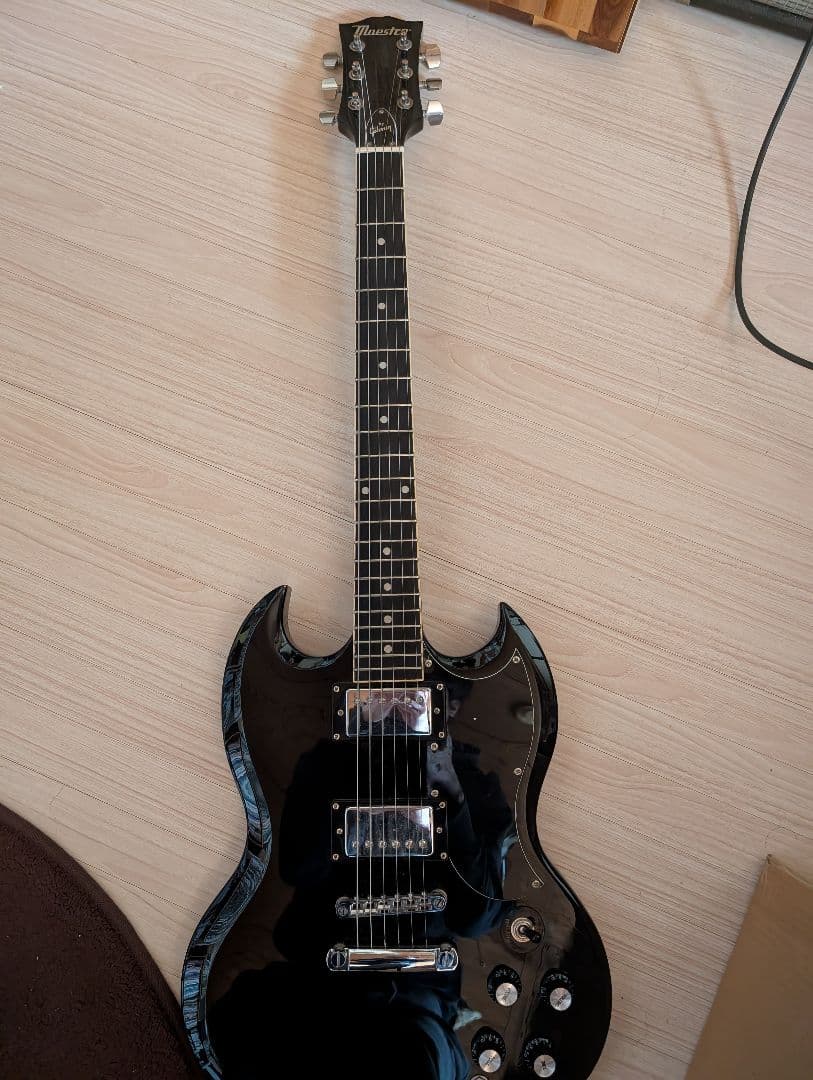 maestro by Gibson SG ブラック マエストロ