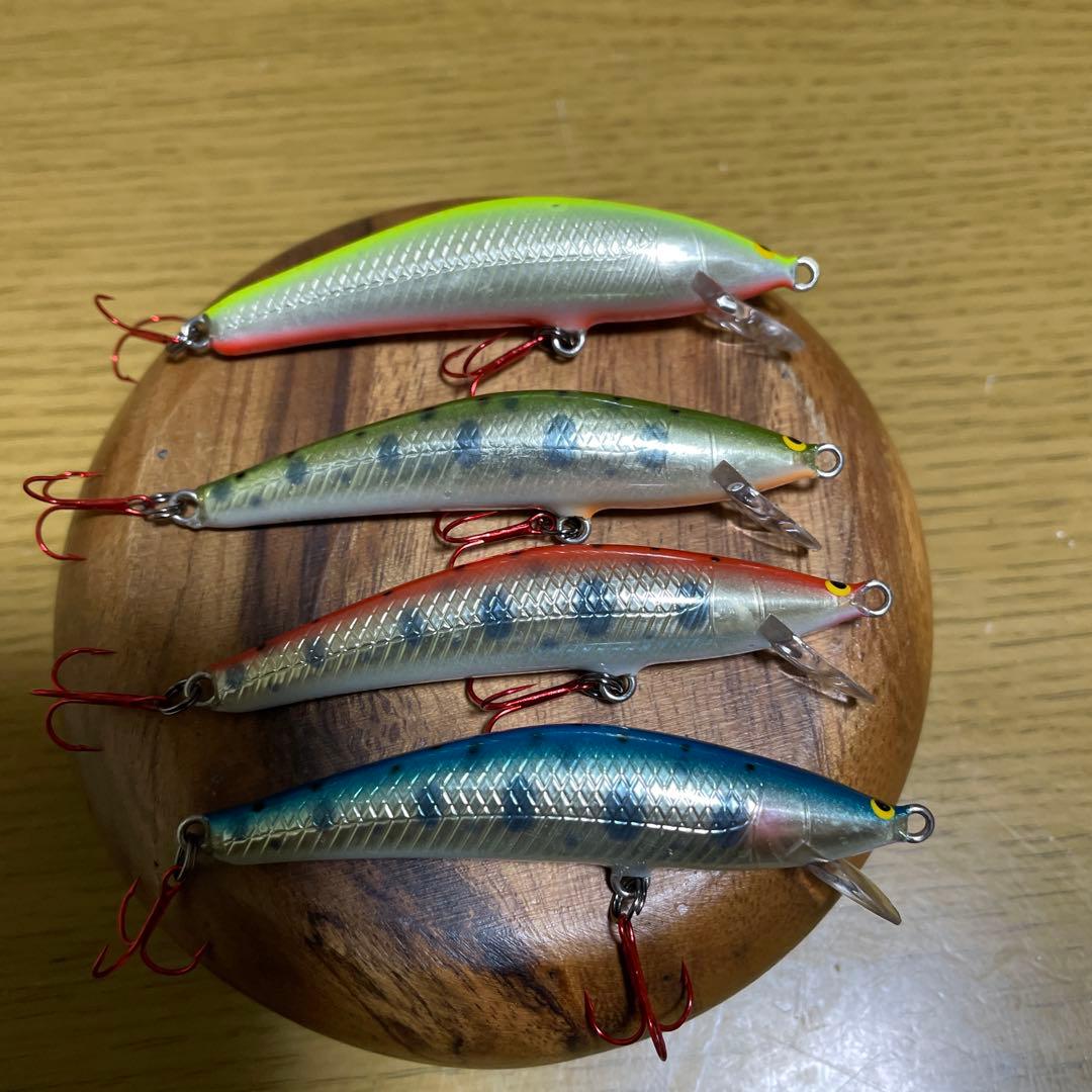 SAURUS ブラウニートラン7cm フローティングミノー　4個セット！