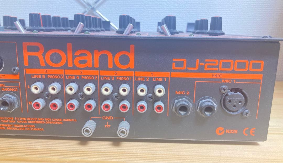☆超超激レア ROLAND DJ2000 ミキサー 名機 ジャンク品 ローランド