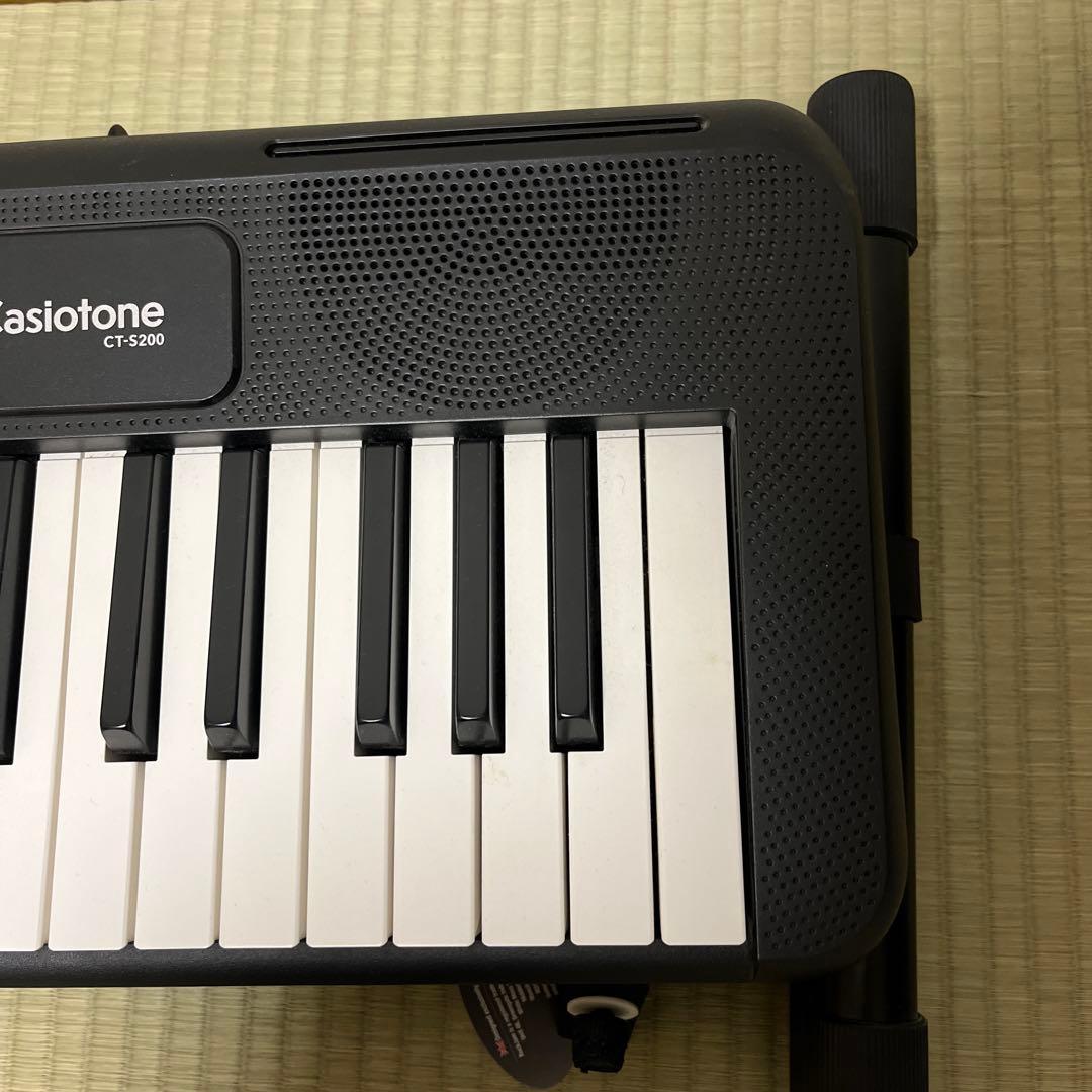 Casiotone CT-S200 61鍵盤キーボード　スタンド