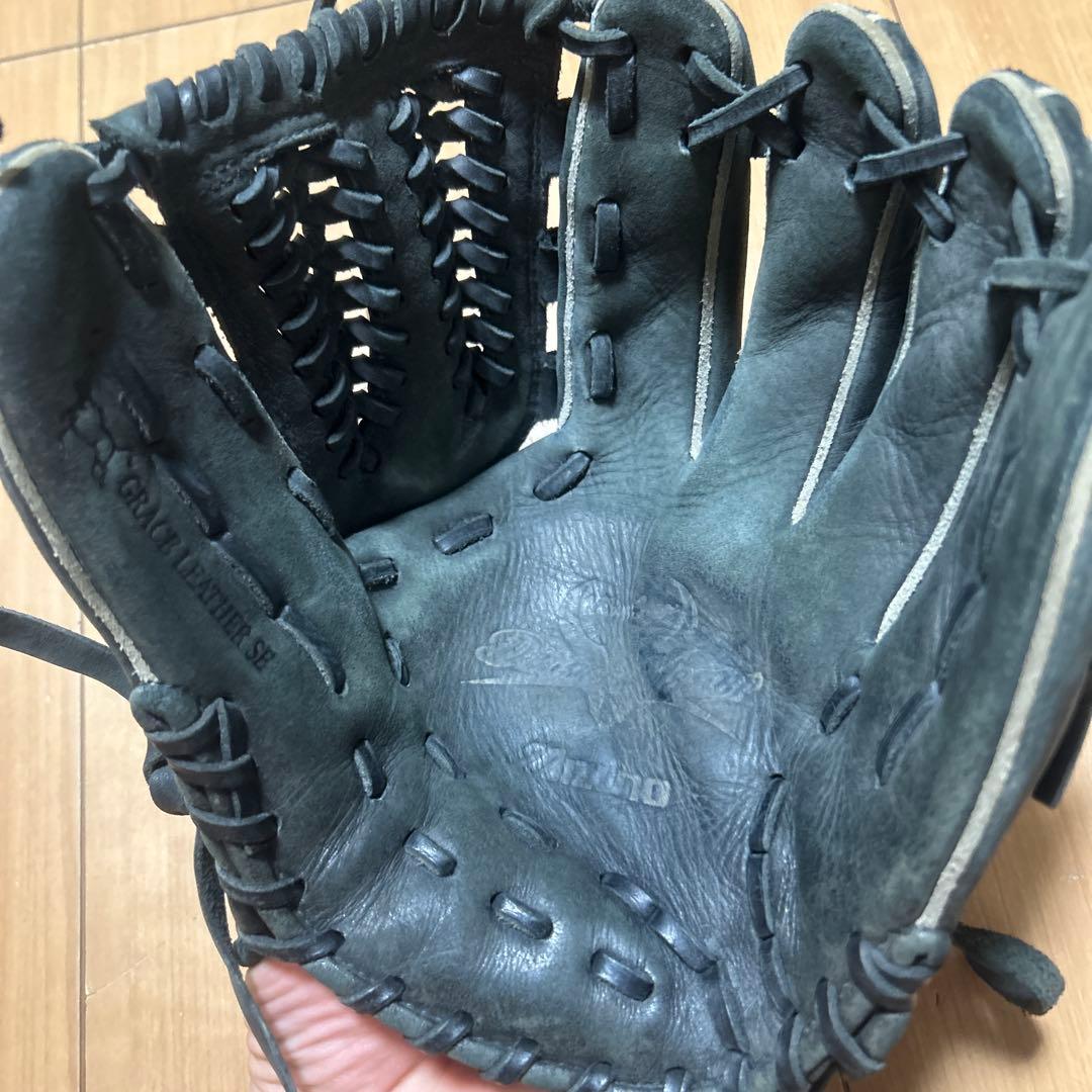 軟式野球グローブ赤黒MIZUNOグローブ3個セット