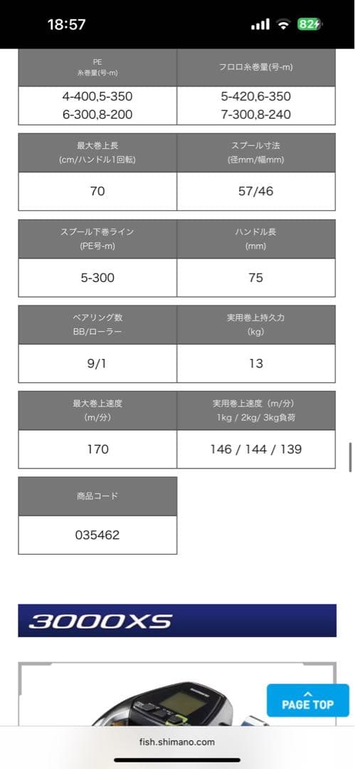 リール SHIMANO beast master3000XP