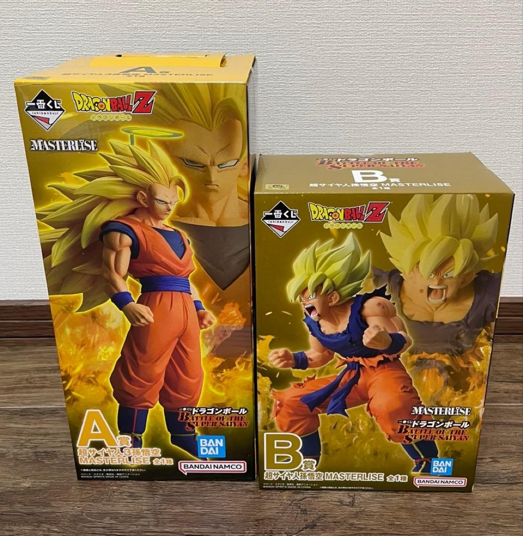 ドラゴンボール 孫悟空 超サイヤ人3 A賞Ｂ賞セット