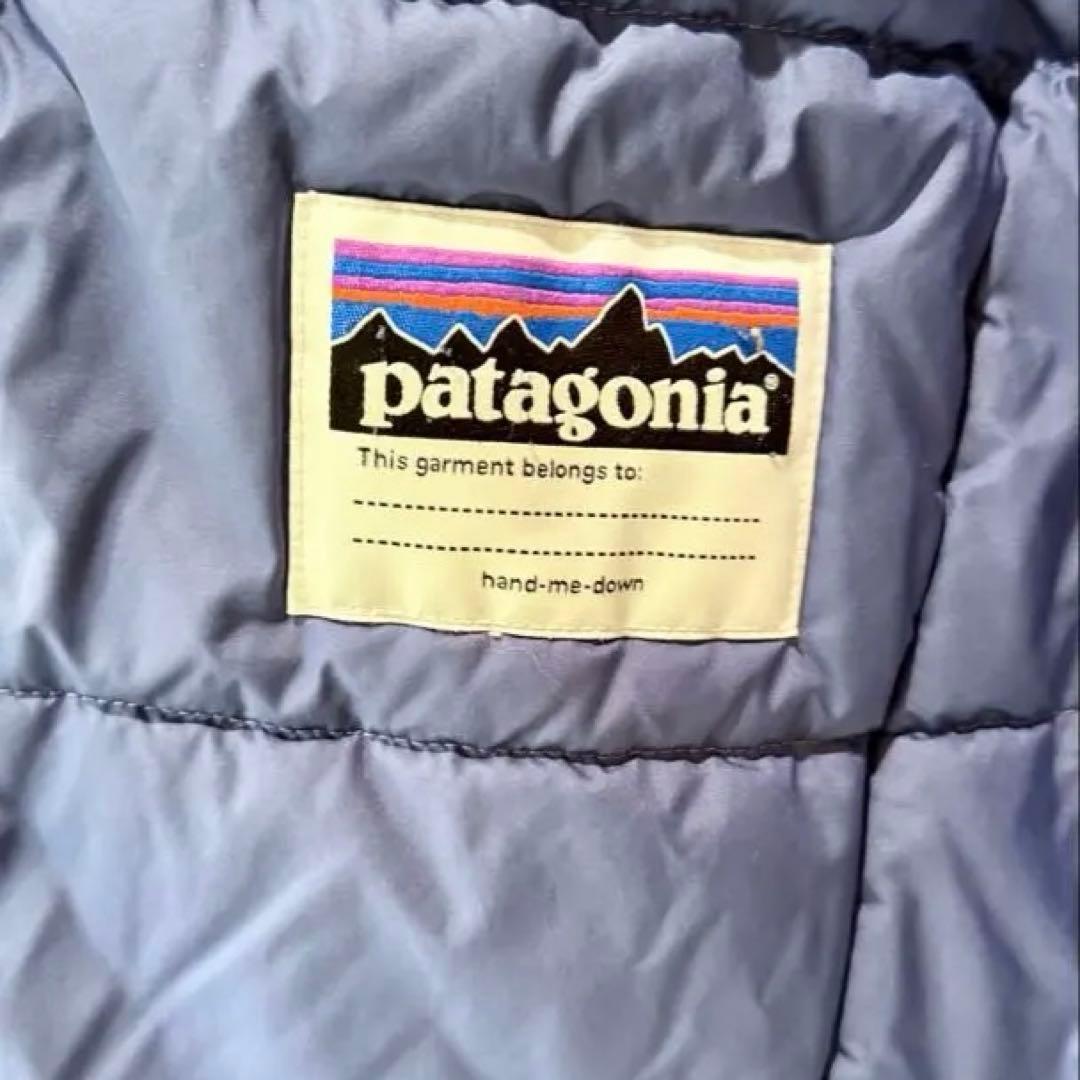 Patagonia キッズ用スキーウェア（上下セット）ピンク/ブルー
