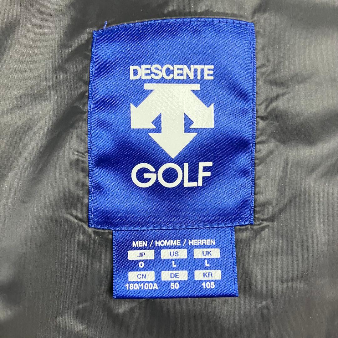 デサント DESCENTE GOLF ブルゾンコート ダウンジャケット ライム