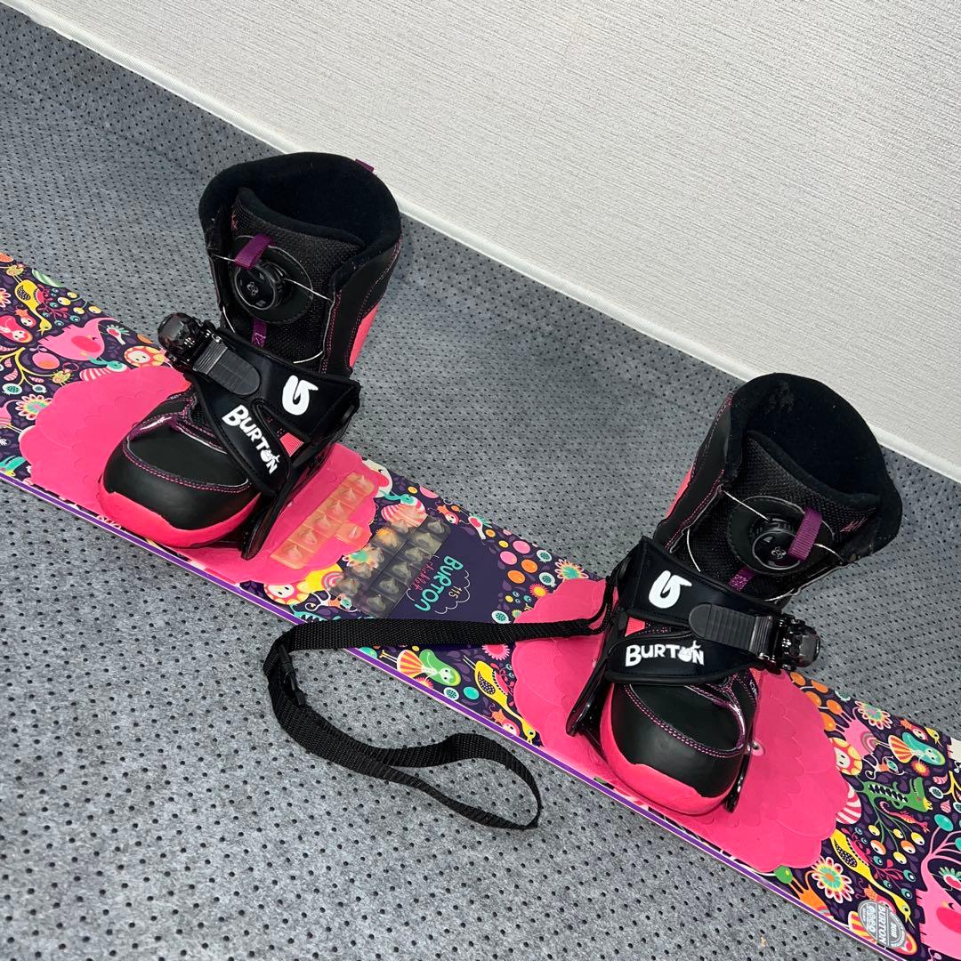 ５回使用 キッズスノーボード BURTON 115cm×バイン×BOAブーツ