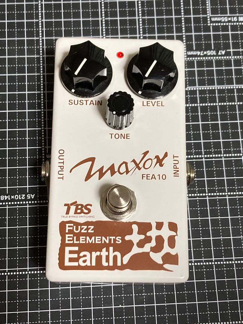 ギター maxon fuzz element earth