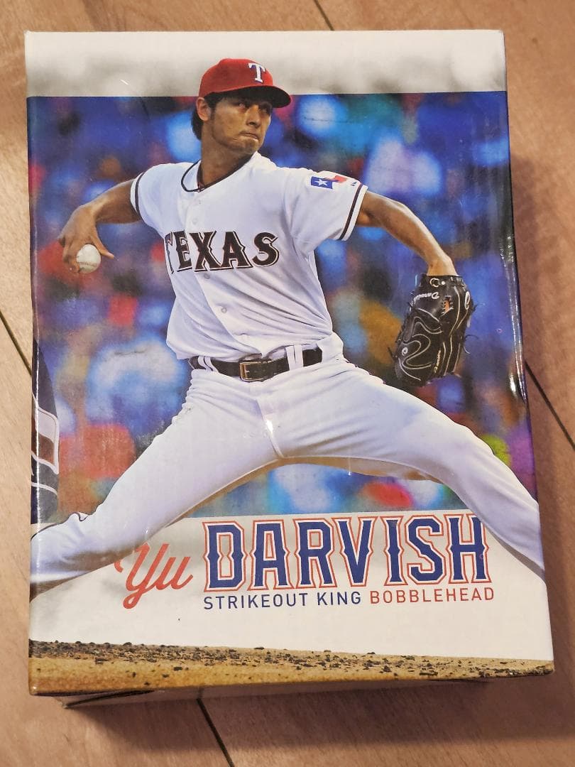 ダルビッシュ有　奪三振王記念球場配布　ボブルヘッド Darvish 2014