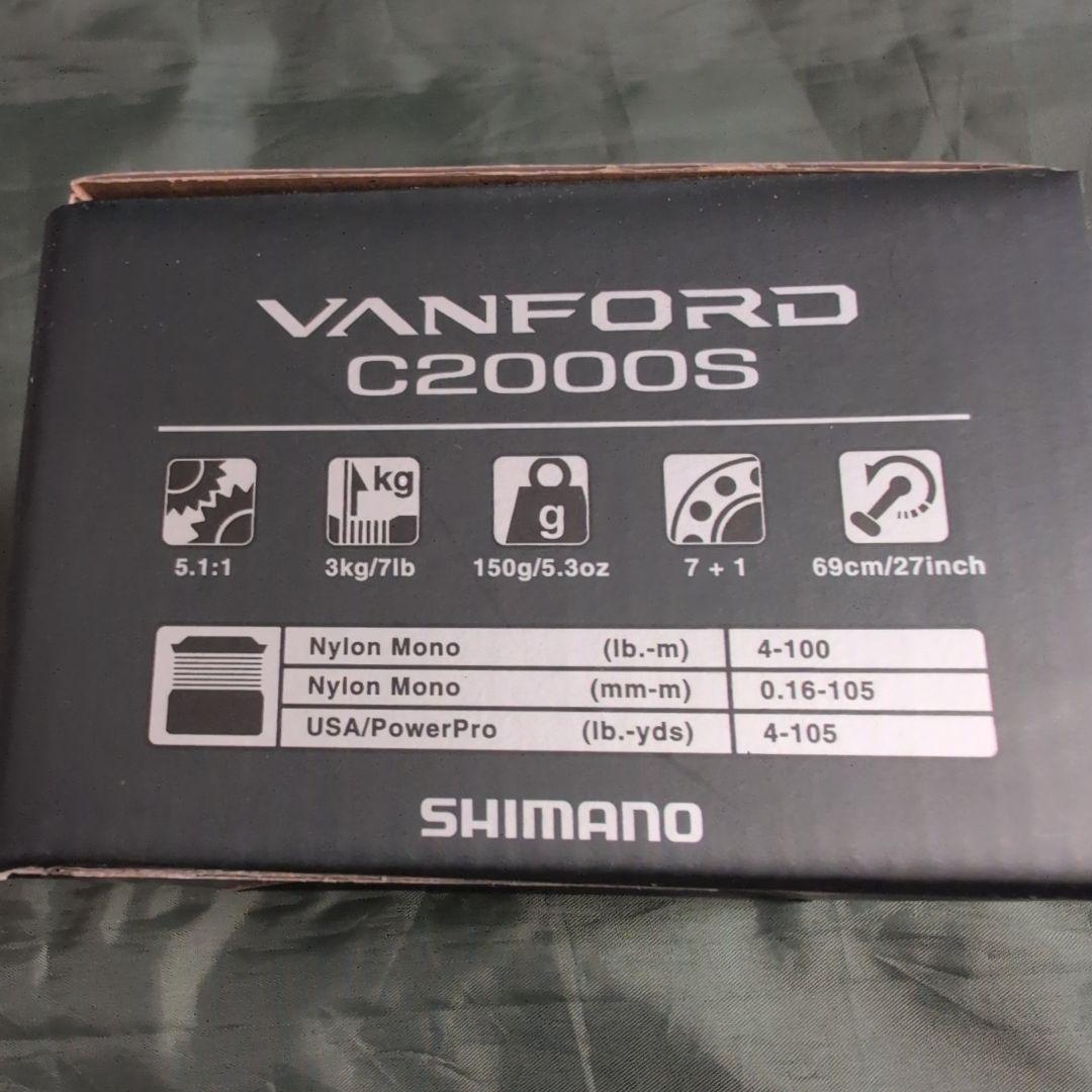 SHIMANO シマノ 20VANFORD ヴァンフォードC2000S