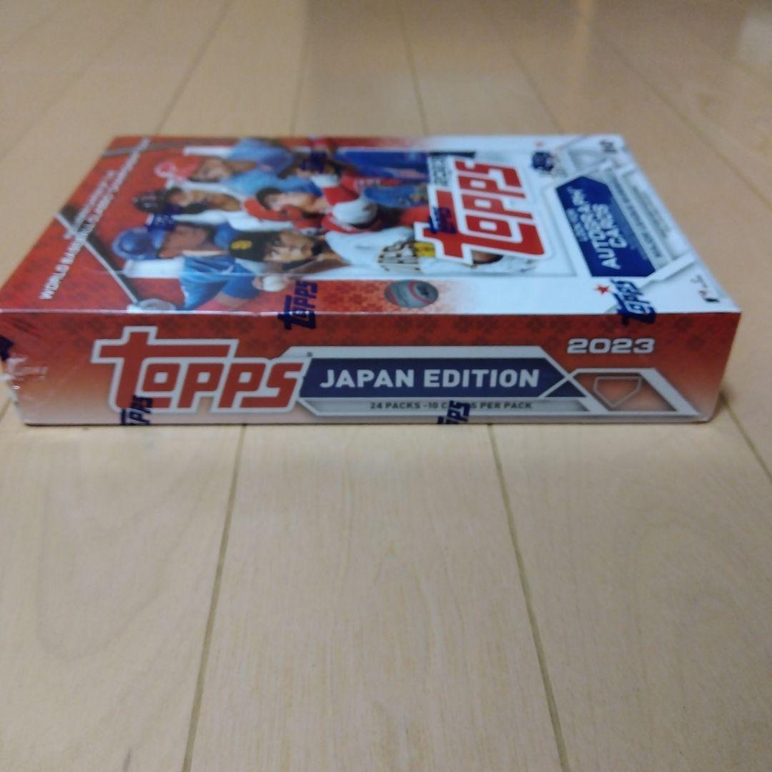 TOPPS MLB JAPAN EDITION 2023 1BOX 新品！