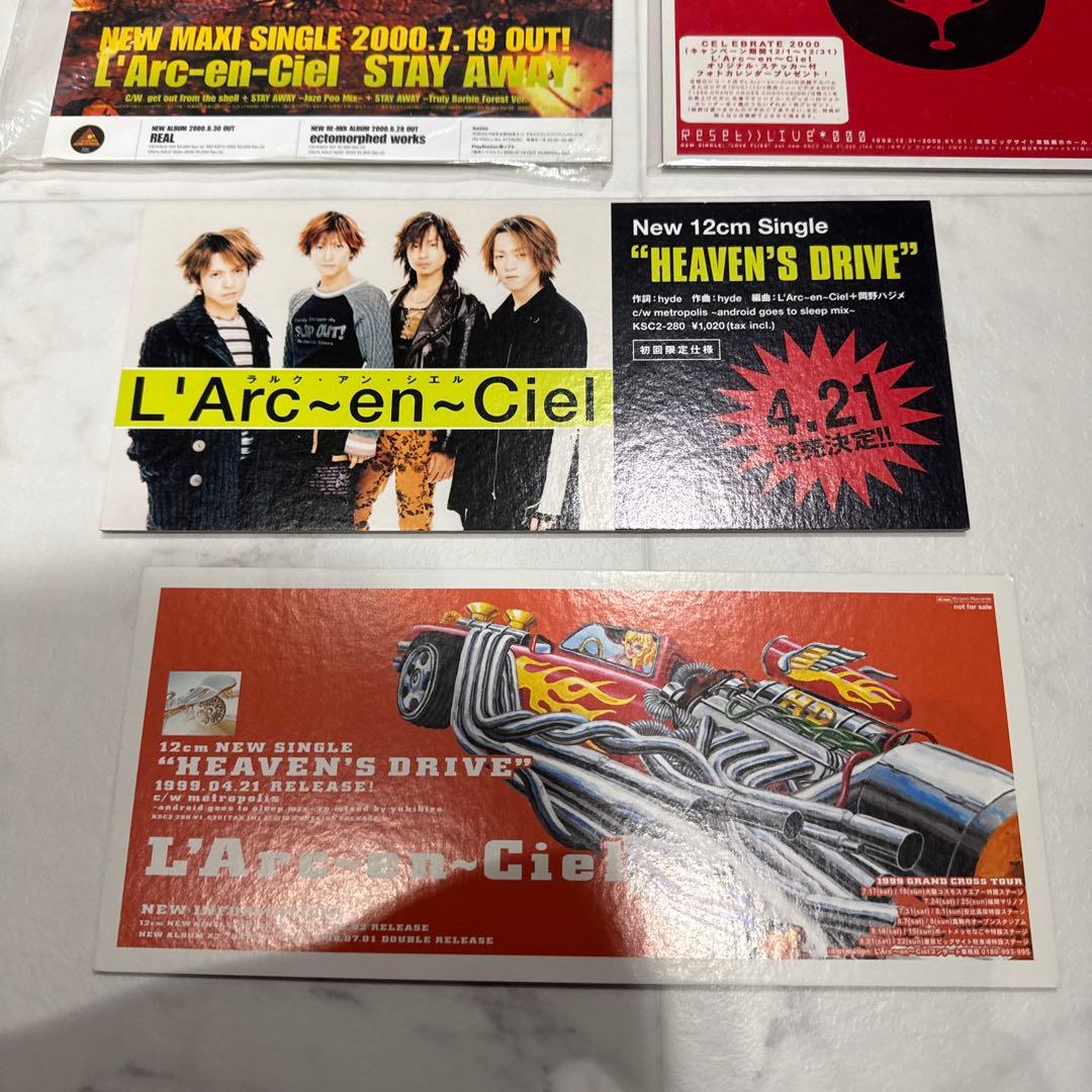 店頭展示用POP ラルクアンシエル L'Arc〜en〜Ciel hyde パネル