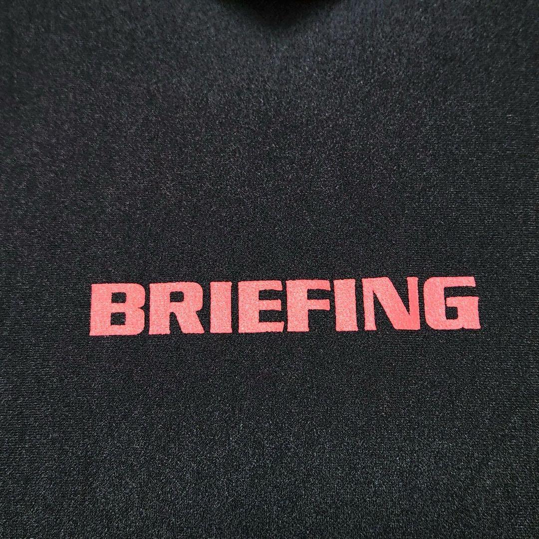 BRIEFING ブリーフィング ハイネック 長袖 シャツ インナー 裏起毛 L