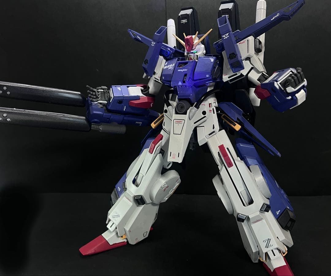 ガンプラ全塗装完成品　フルアーマーZZガンダム　verka