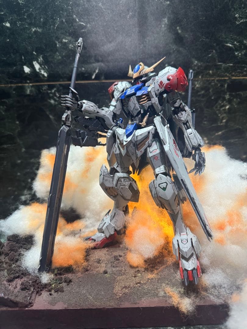 MG ガンダムバルバトスルプス　塗装完成品　ガンプラ　プラモデル