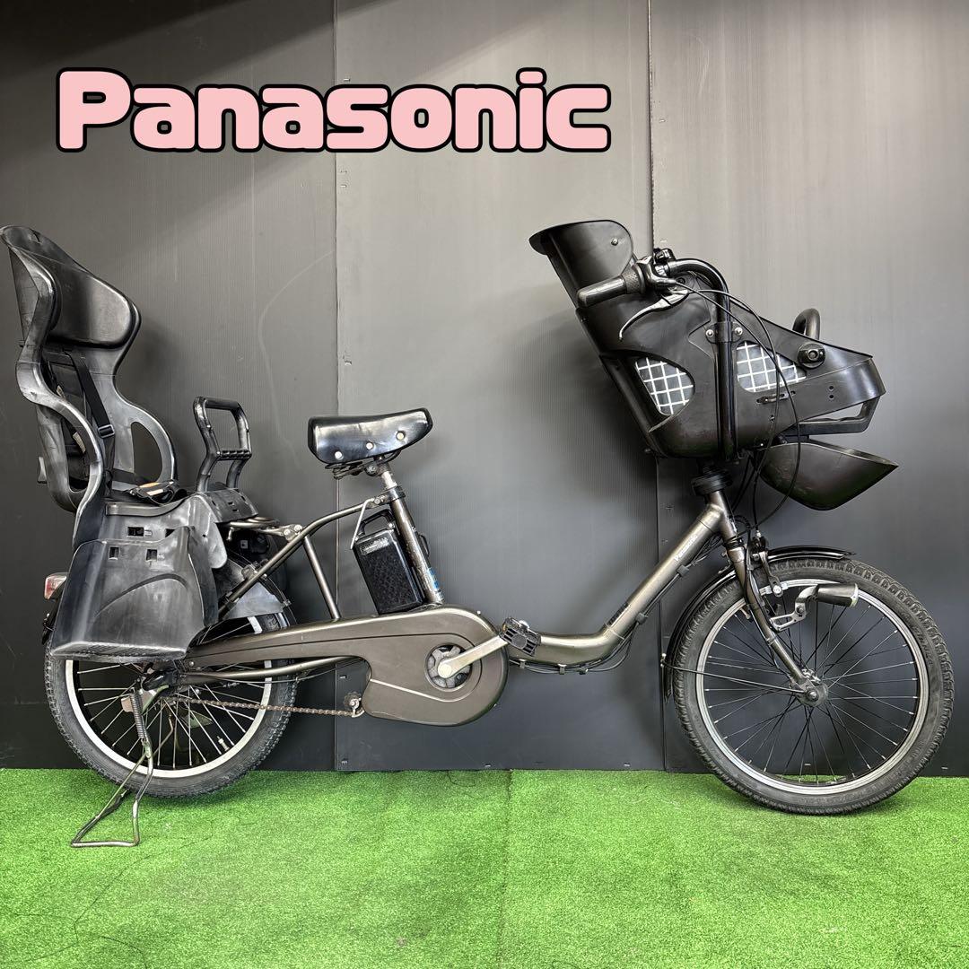 電動自転車 Panasonic Gyutto 3人乗り対応　67