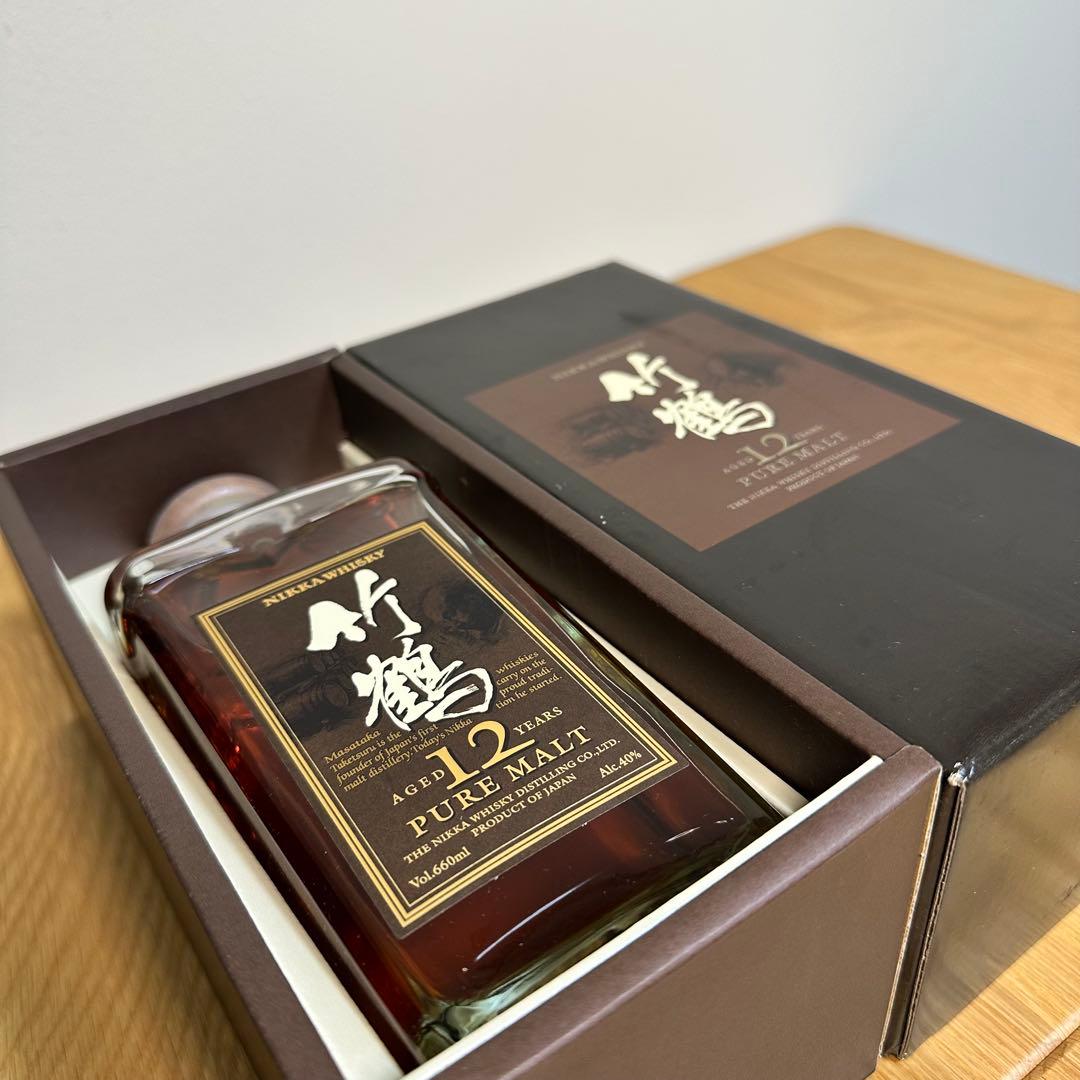 NIKKA 竹鶴 12年 ピュアモルト 660ml