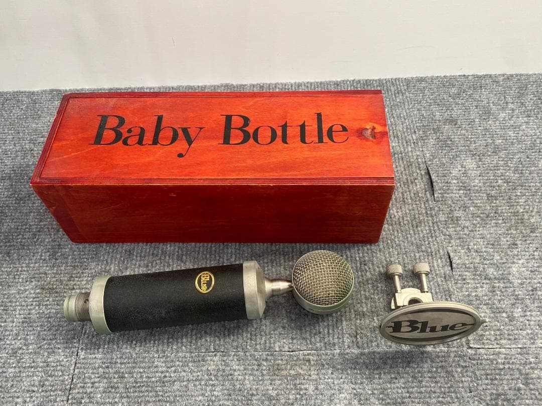 BLUE Baby bottle コンデンサーマイク ポップガード付き