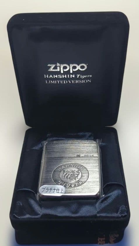 【未開封】zippo / 1941レプリカ阪神タイガース球団立体ロゴ2002年製