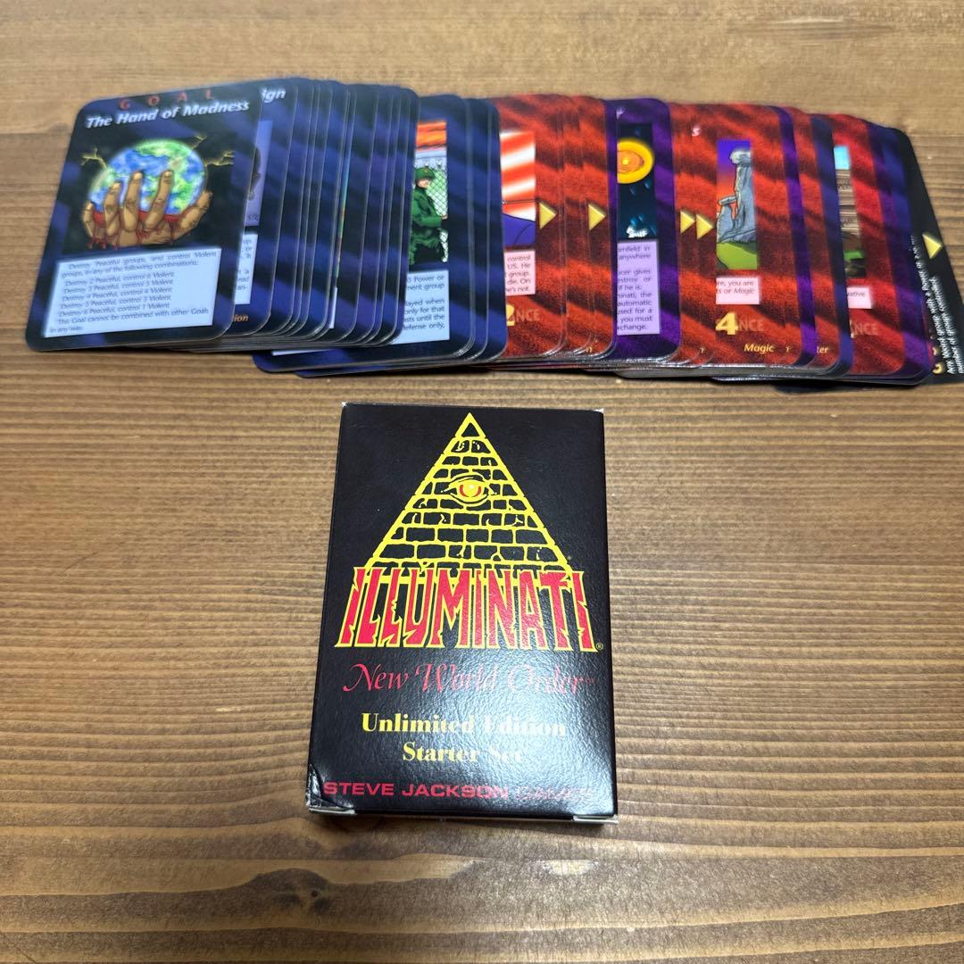 【超希少】ILLUMINATIイルミナティカード やりすぎ都市伝説　関暁夫