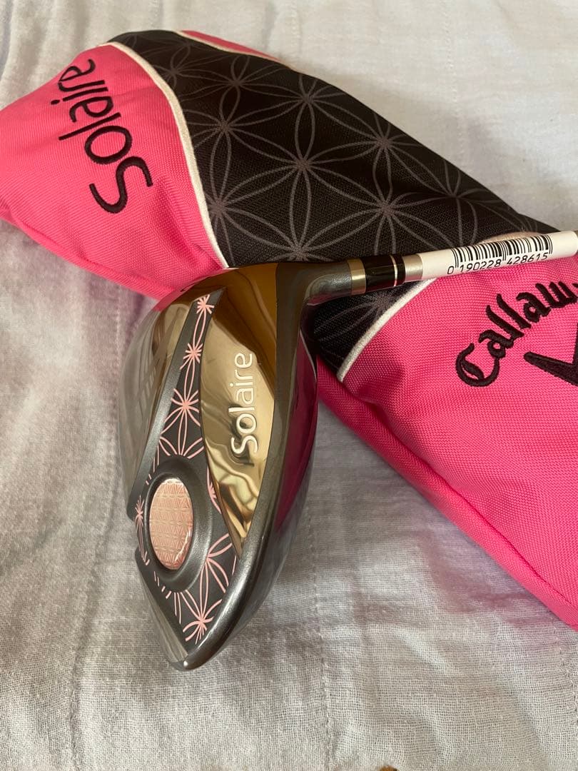 Callaway Solaire クラブ8本セット キャディバック付　ピンク