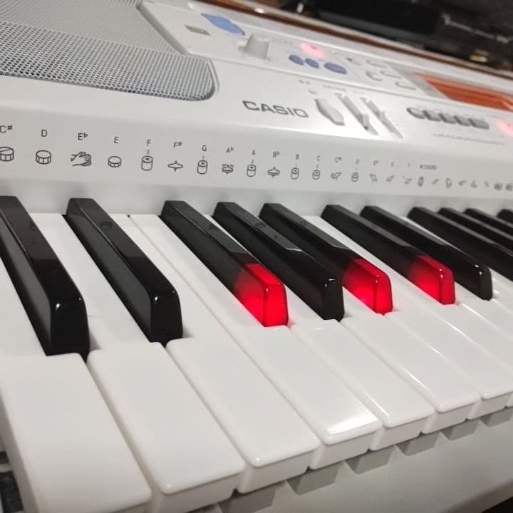 CASIO 電子キーボード ヒカリナビゲーション