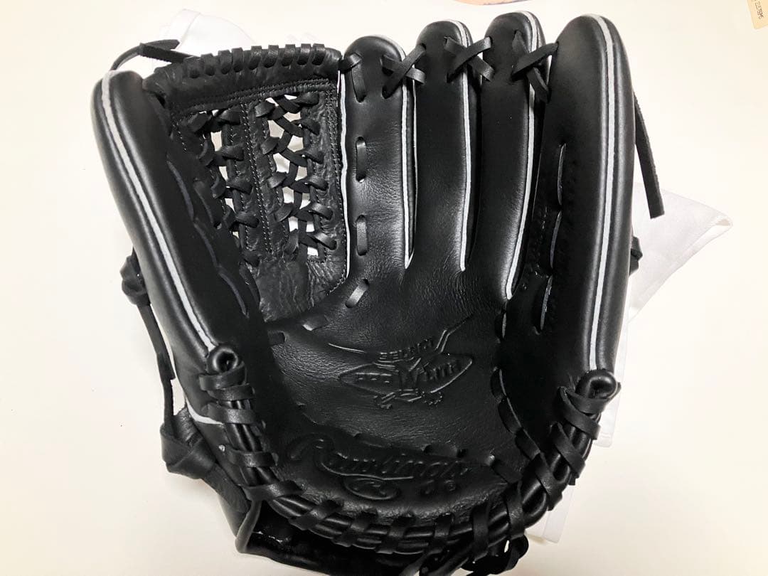 ローリングス 黒Rawlings軟式野球 /ソフトボール兼用グラブ 成