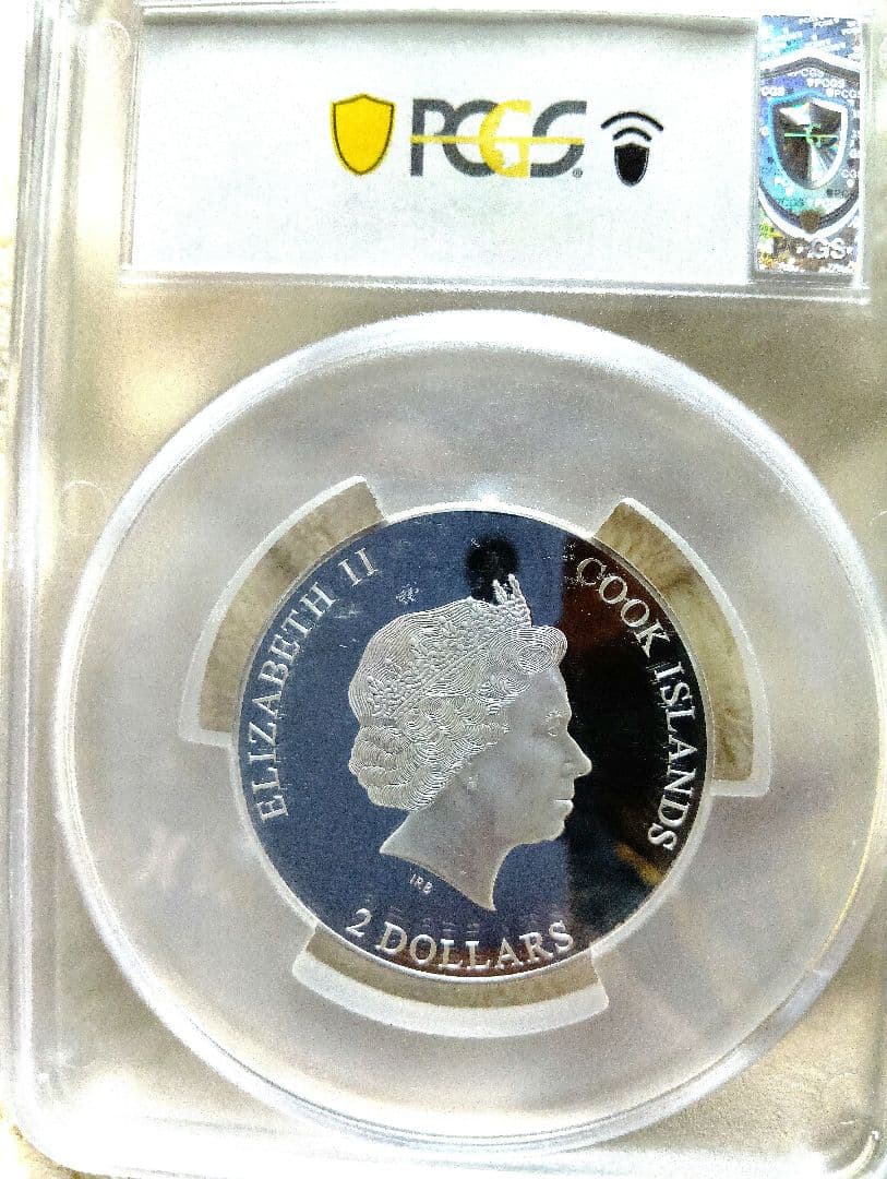 PR70 DCAM 2016 クック諸島 銀貨 世界999枚 PCGS NGC