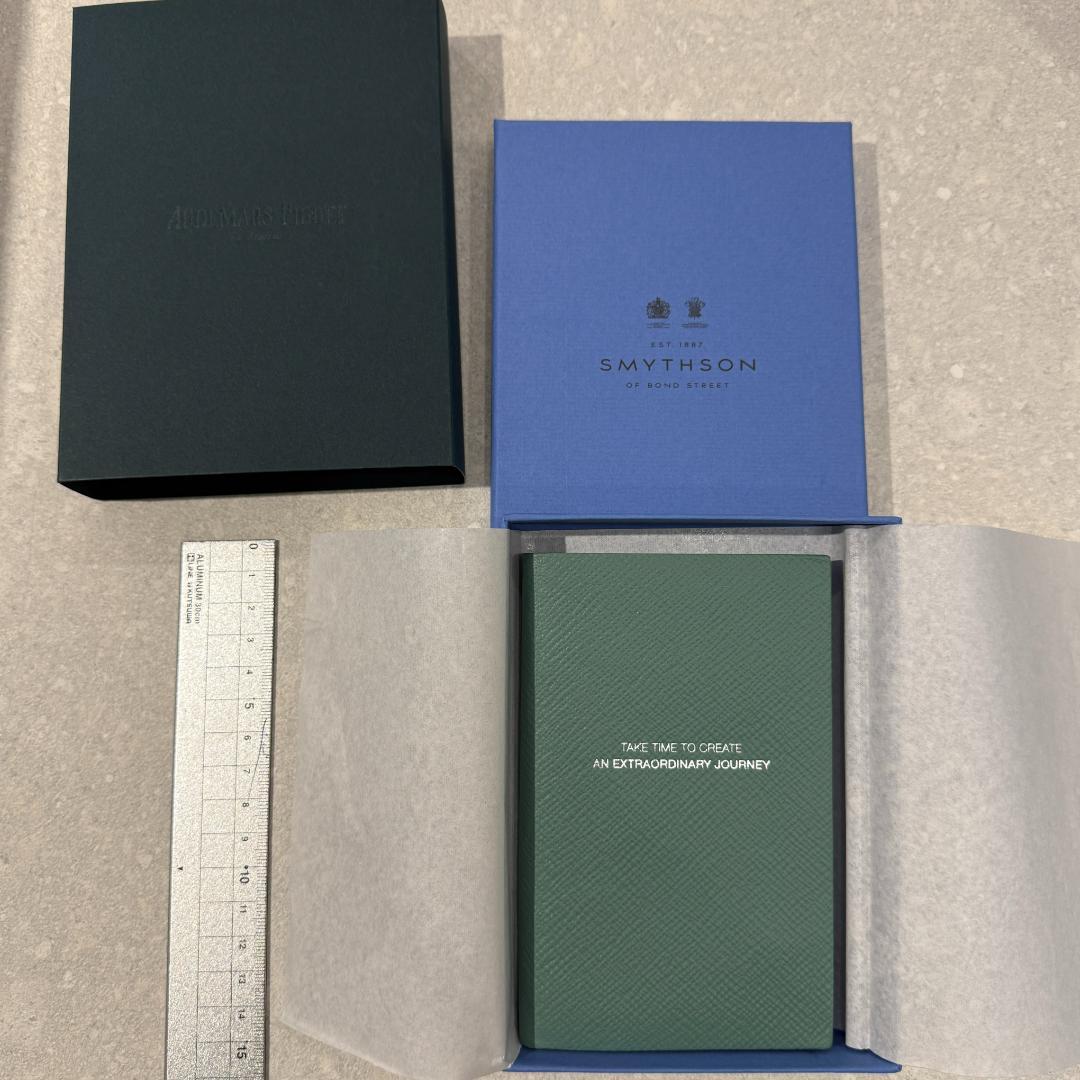 オーデマピゲ　スマイソン　SMYTHSON Panama ノートブック　未使用