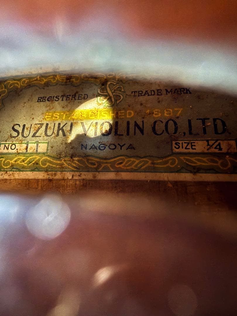 SUZUKI バイオリン 弦楽器 No11 スズキ VIOLIN