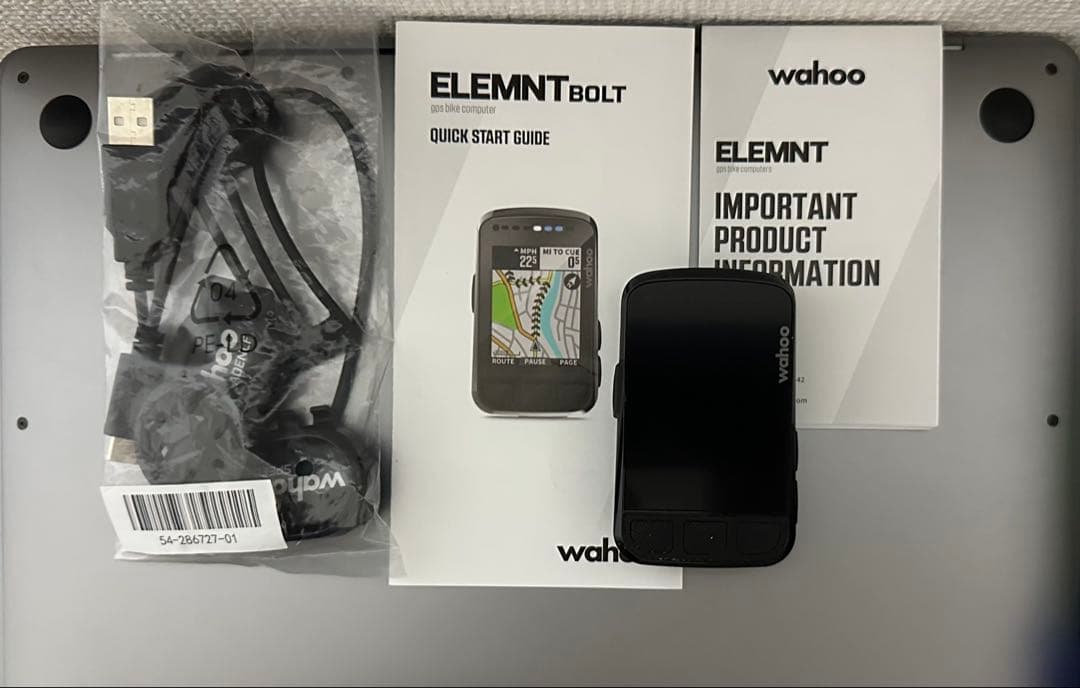 Wahoo ELEMNT BOLT V2 WFCC5 V2 センサー付き