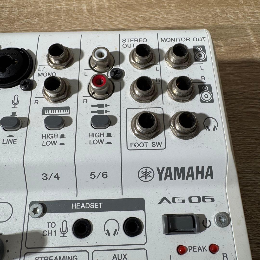 YAMAHA AG06 MKⅡ オーディオインタフェース