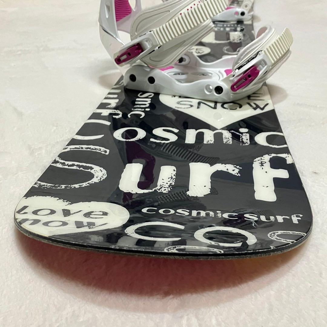 2点まとめ Cosmic surf 144cm stella スノボ セット