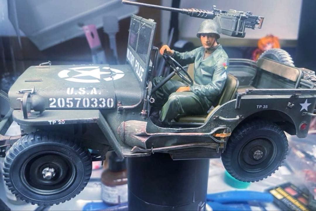米陸軍 1/4トン 4X4 G503 ユーティリティトラック完成品
