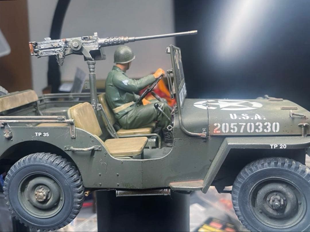 米陸軍 1/4トン 4X4 G503 ユーティリティトラック完成品