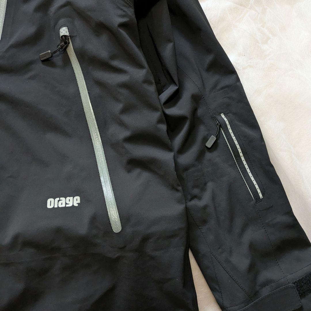 オラージュorage スキーウェアLサイズ黒gore-tex softshell