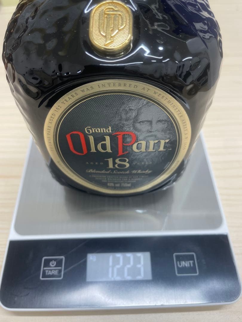 【美品・未開封・箱付】Grand Old Parr 18年 750ml