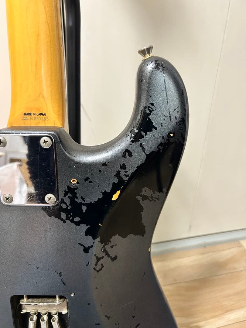 ✨特別セール✨FenderStratocaster 日本製 ブラック 改造品