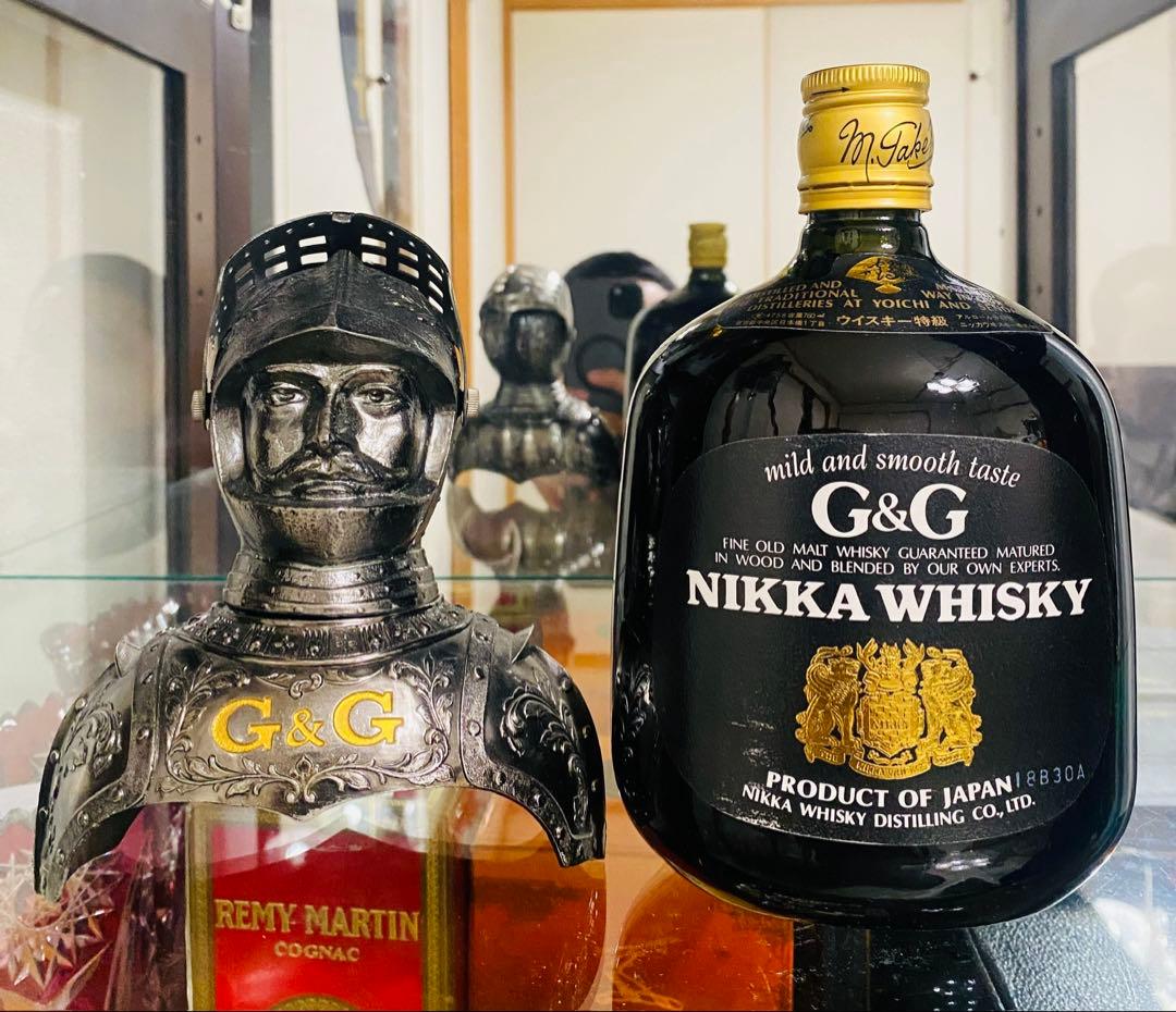 NIKKA WHISKY G&G 騎士ボトル 760ml.