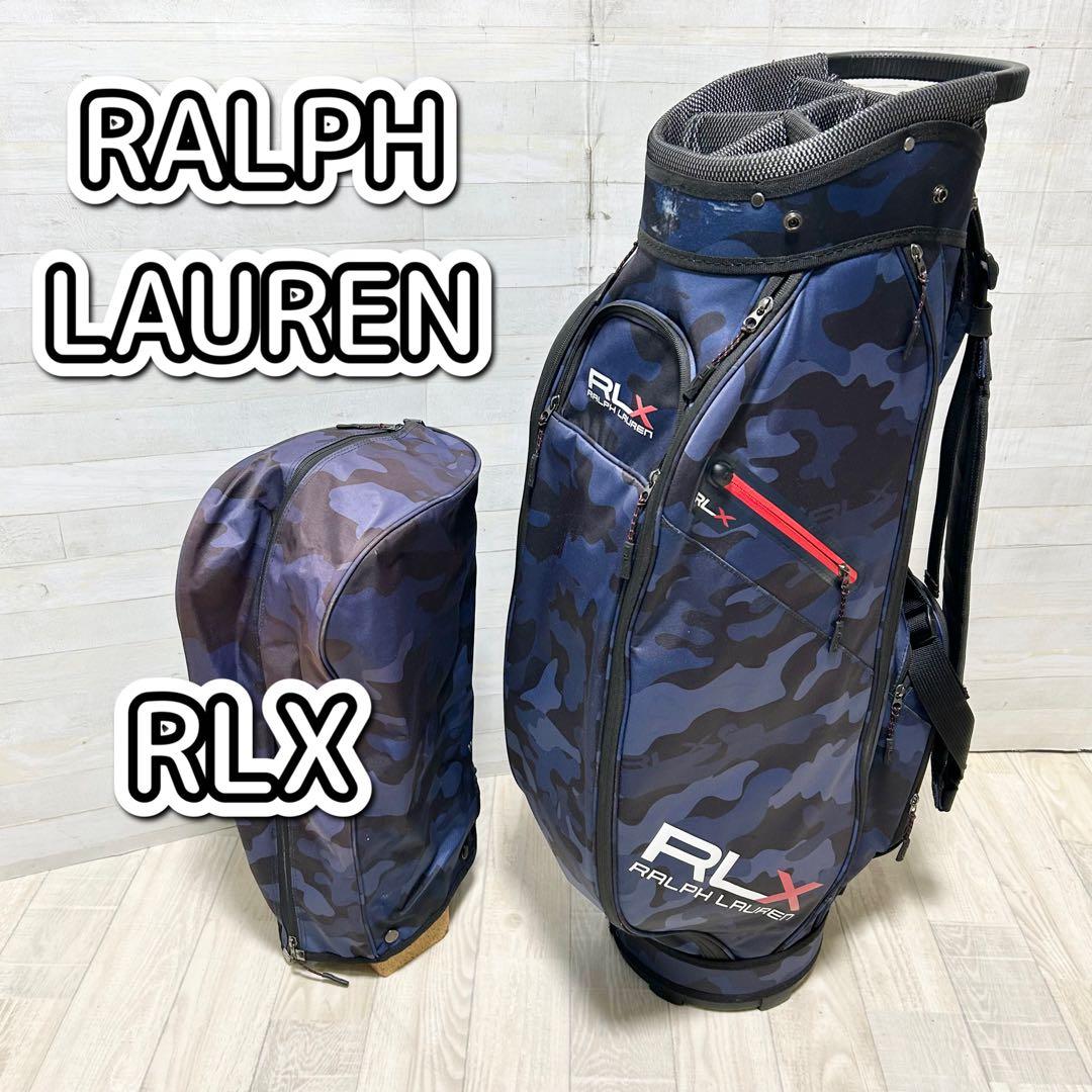 RLX RALPH LAUREN ネイビーカモフラ キャディバッグ
