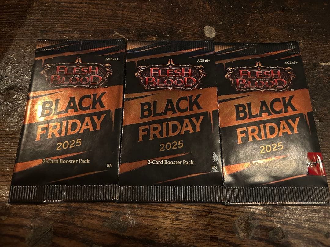 FaB BLACK FRIDAY Pack 3個