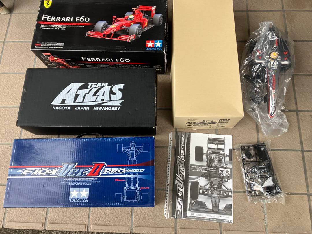 タミヤ　F104 ver2proメカ＆パーツ大量付き