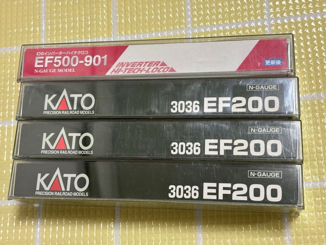 KATO EF200 EF500-901 Nゲージ 4両セット