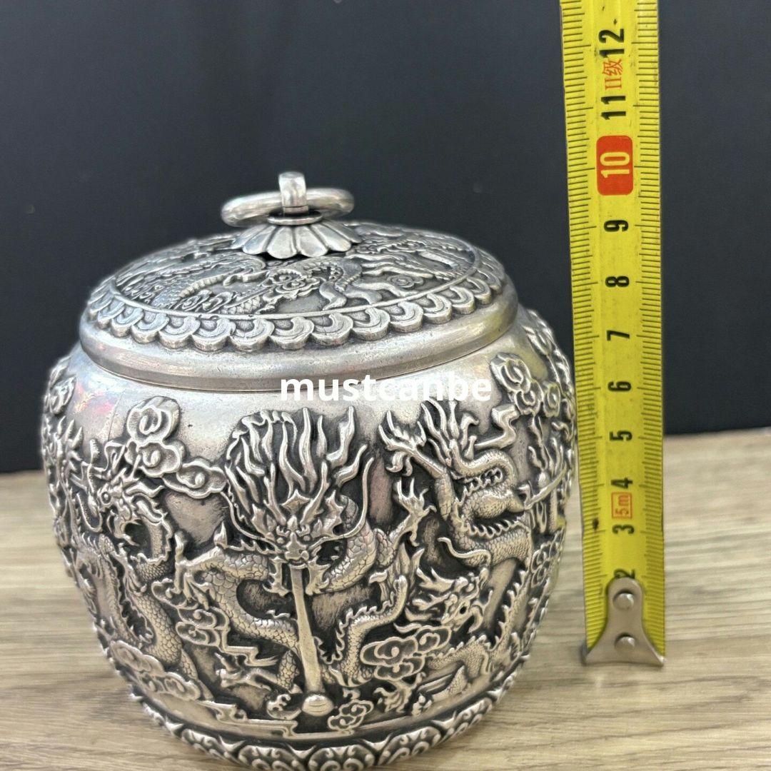 銅器 龍鳳茶壺 装飾品 工芸品 置物
